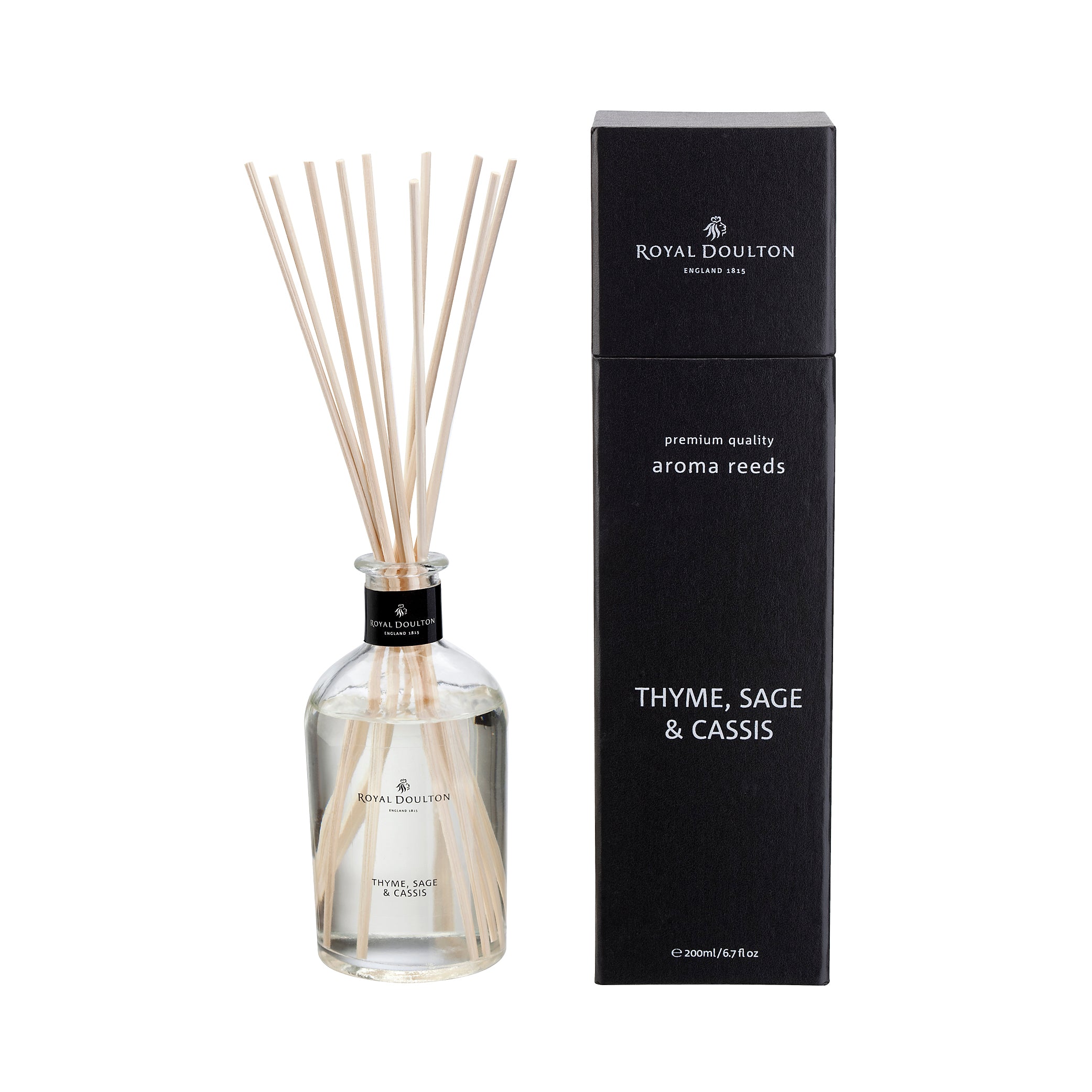Thyme, Sage & Cassis Reed Diffuser – Royal Doulton Fragrances